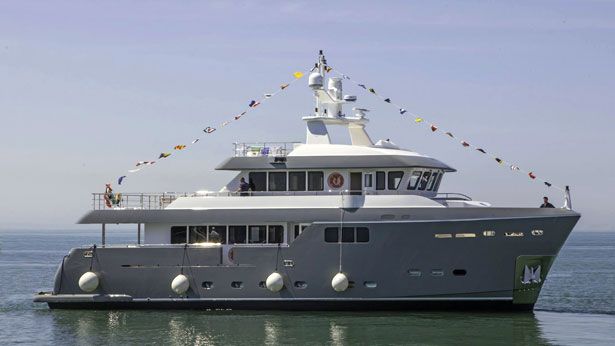 Cantiere delle Marche launches latest Darwin 86 explorer superyacht Gra Nil